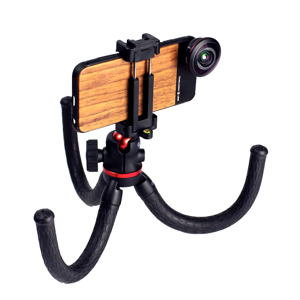 Octopus Tripod / Skate Filming Handle With Phone Attachment ...